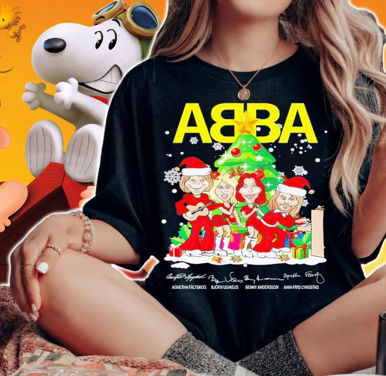 ABBA Christmas Agnetha Faltskog Bjorn Ulvaeus Benny Andersson ...