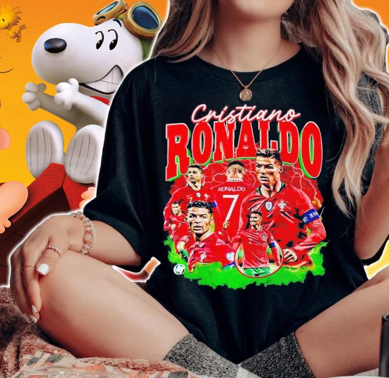 Cristiano Ronaldo Vintage Bootleg World Cup 2022 shirt t-shirt